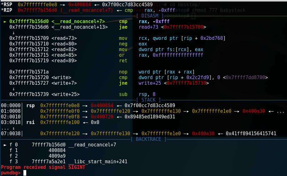 pwn从入门到放弃第三章——gdb的基本使用教程 | PWN? PWN!